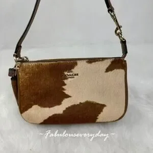 Coach | Bags | Coach Nolita 9 Bag In Haircalf With Cow Print Shoulder ...